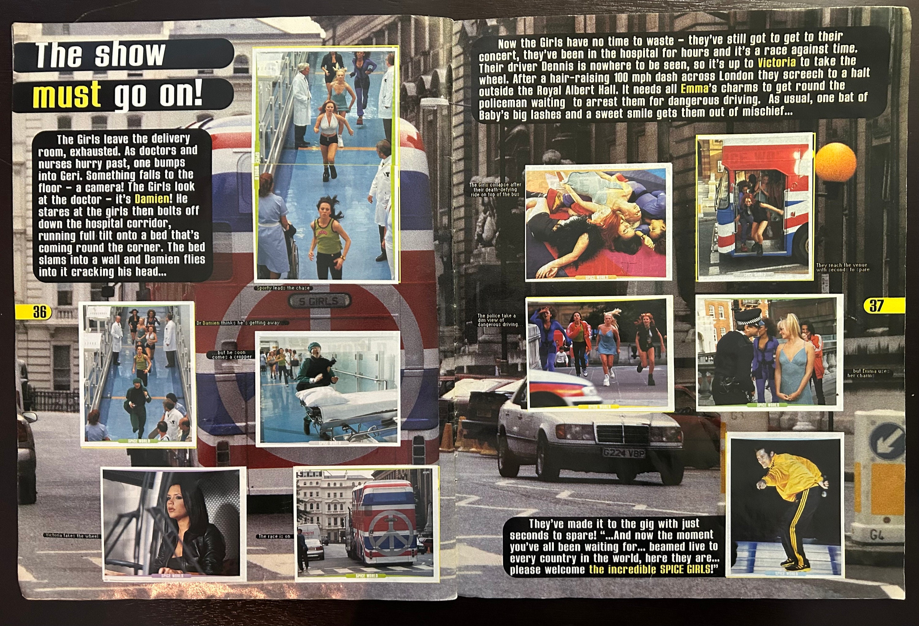 Spice Girls Spice World Sticker Book - Etsy