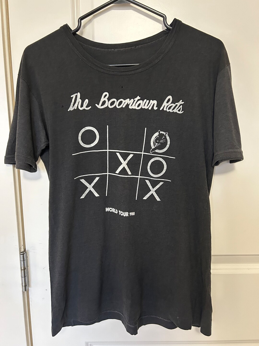 The Boomtown Rats Bob Geldof 1980 World Tour Vintage Concert T Shirt ...