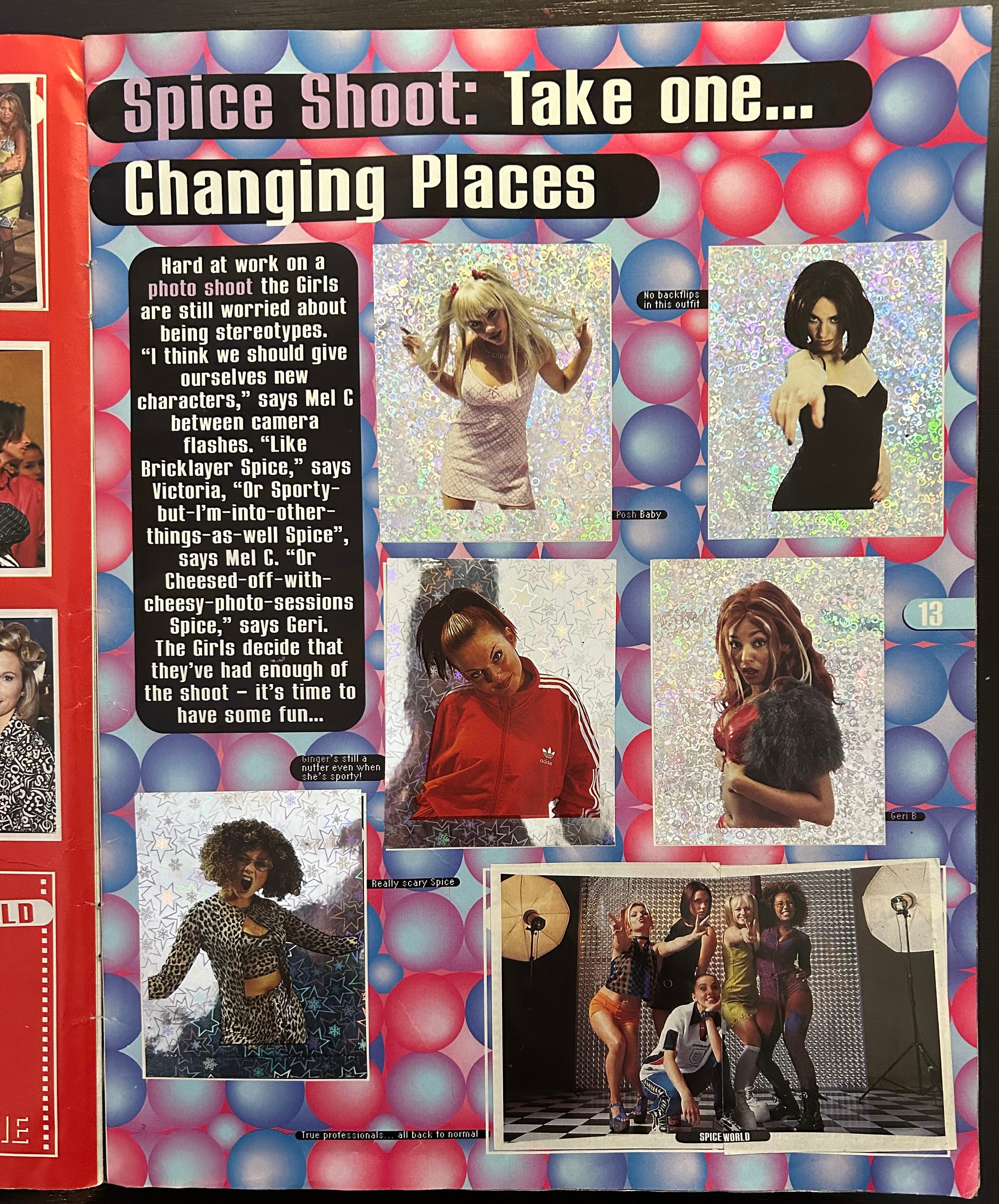 Spice Girls Spice World Sticker Book - Etsy