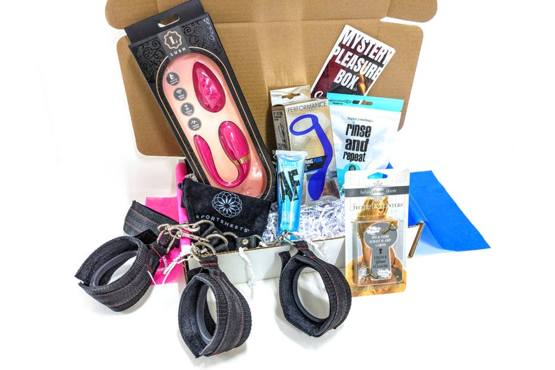 Mystery Pleasure Box™ 1 Adult Novelty Sex Toys Couples Box The Best Brands Discreet Packaging
