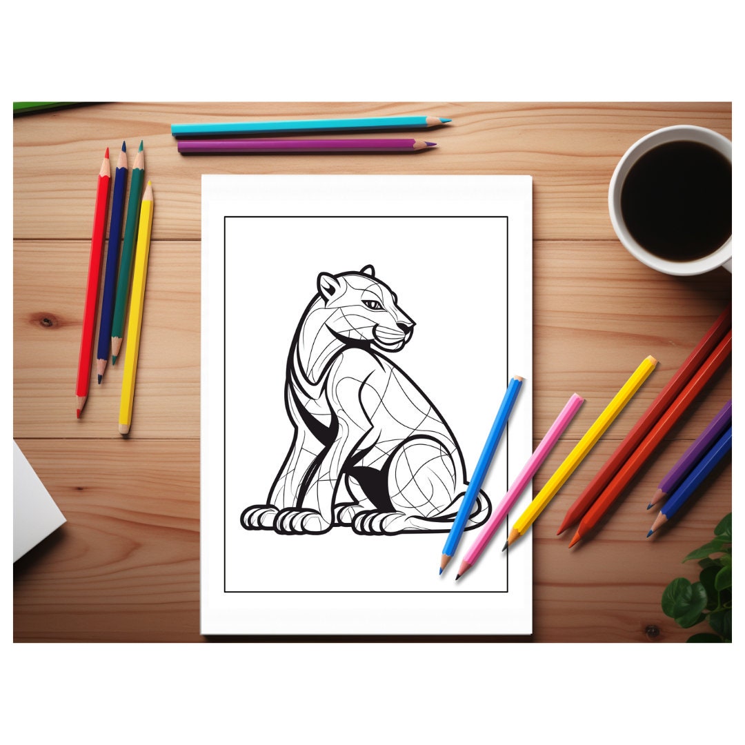 A Modern and Contemporary Coloring Journey: Explore Artistic ...