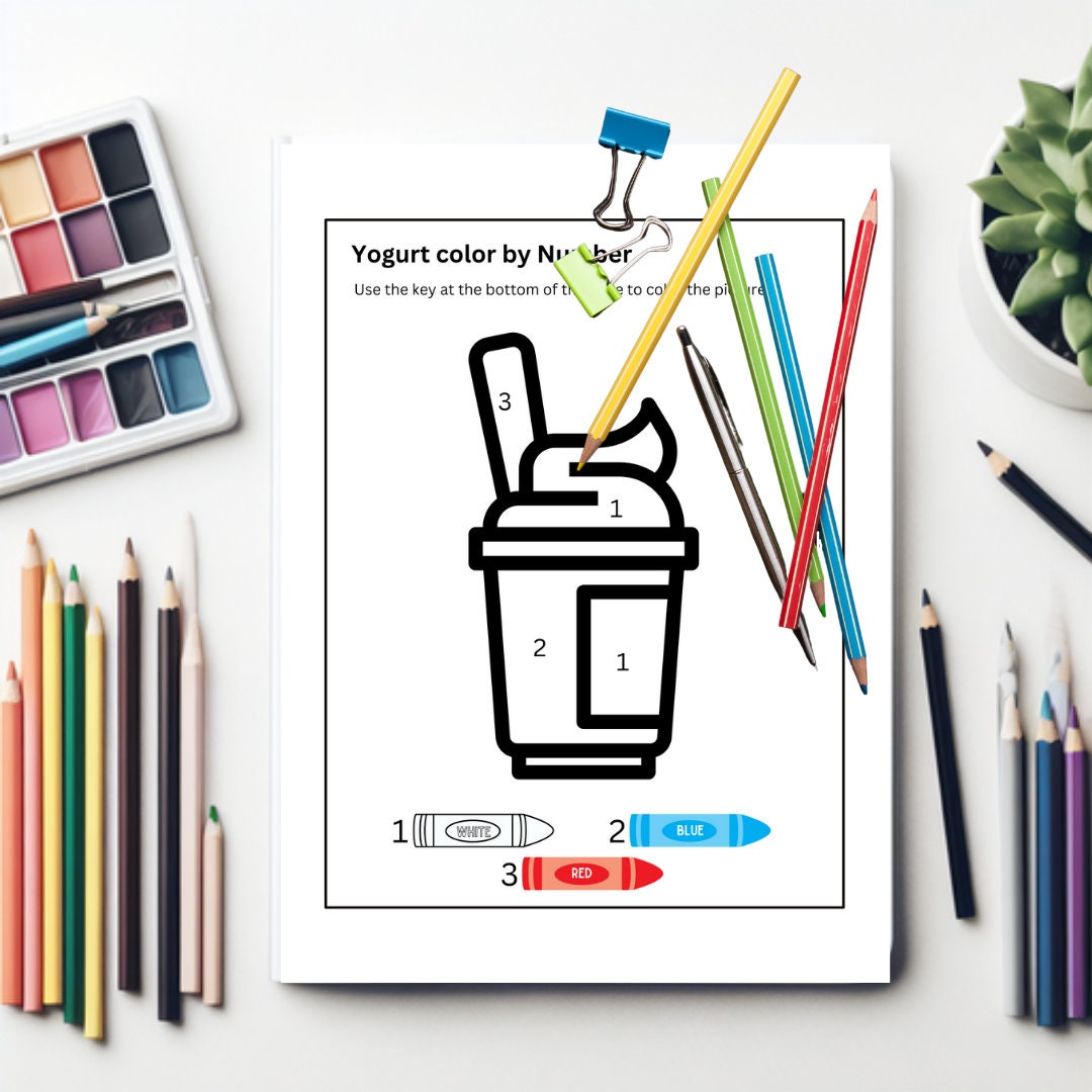 Little Artists First Color by Number: Easy and Simply Cute Things to ...