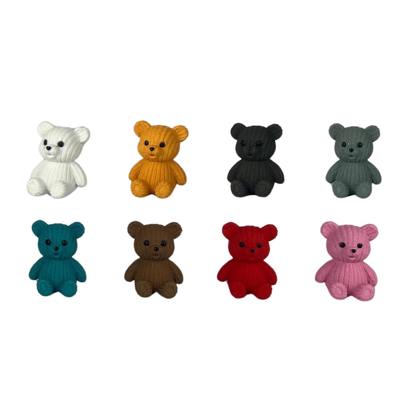 Resin Teddy Bear Figures - Etsy