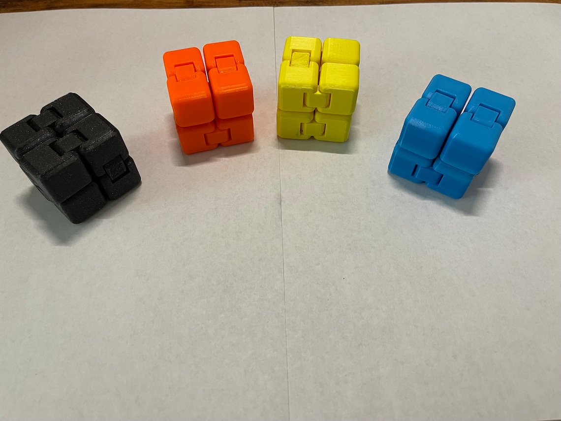 3D Printed Fidget Cube - Etsy