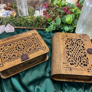 Handcrafted Tarot Card Box With Three Design Options to Choose From ...