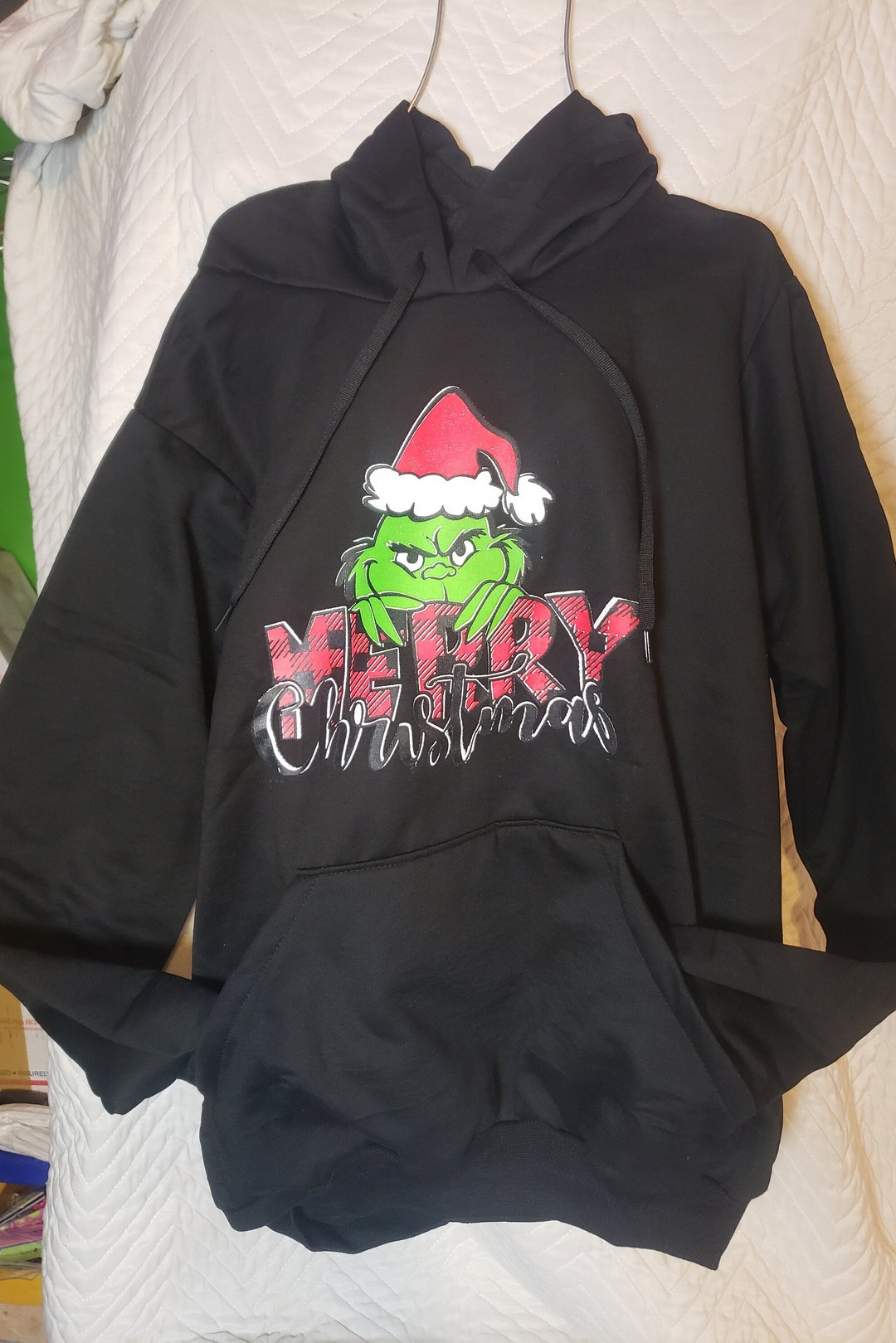 Hoodie -sudadera Grinch - Etsy
