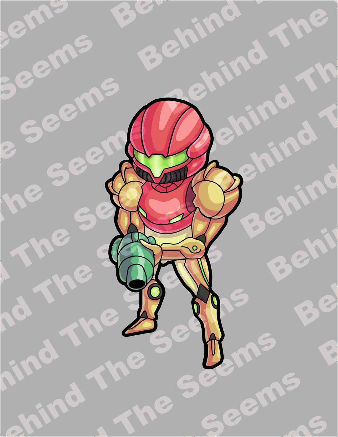 Metroid Stickers - Etsy