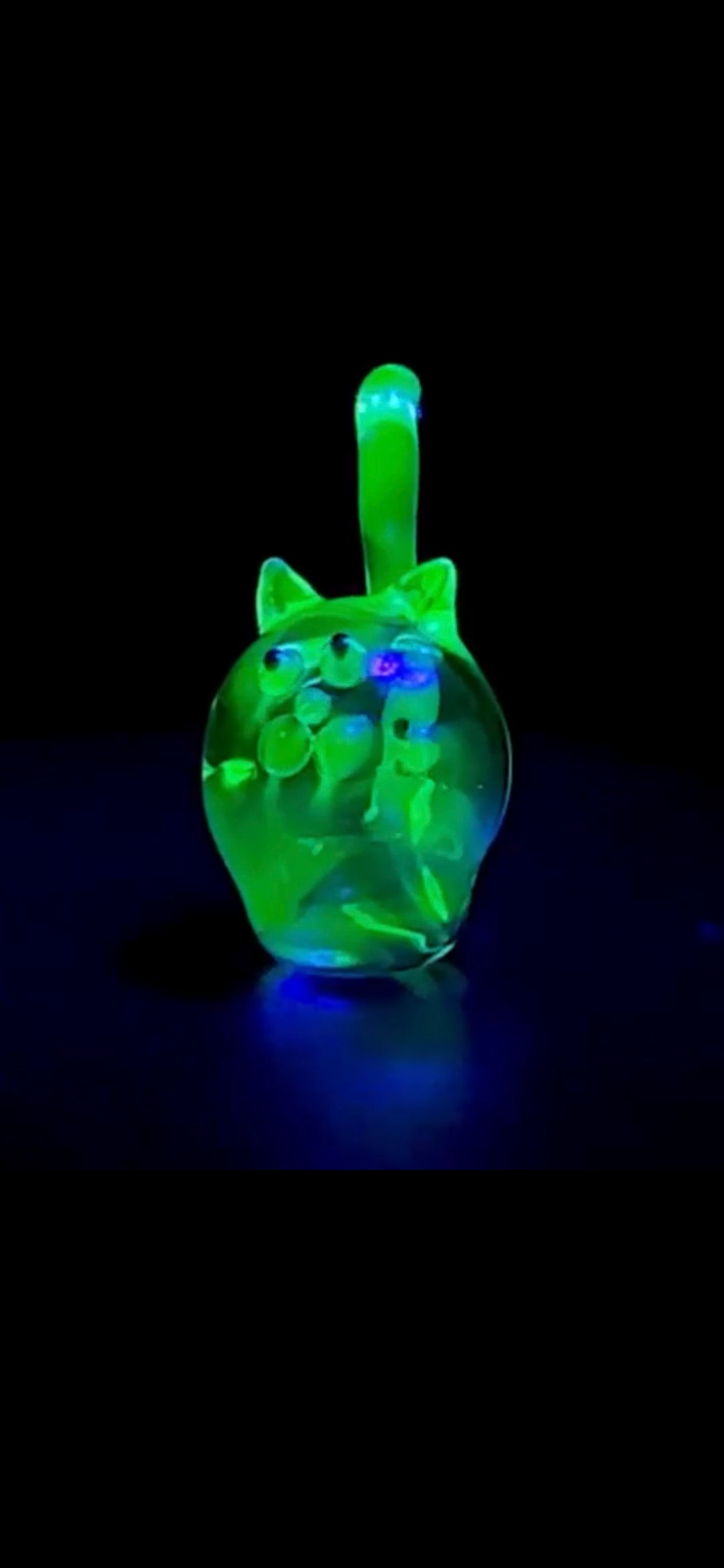 Uranium Vaseline Cat in Stock - Etsy