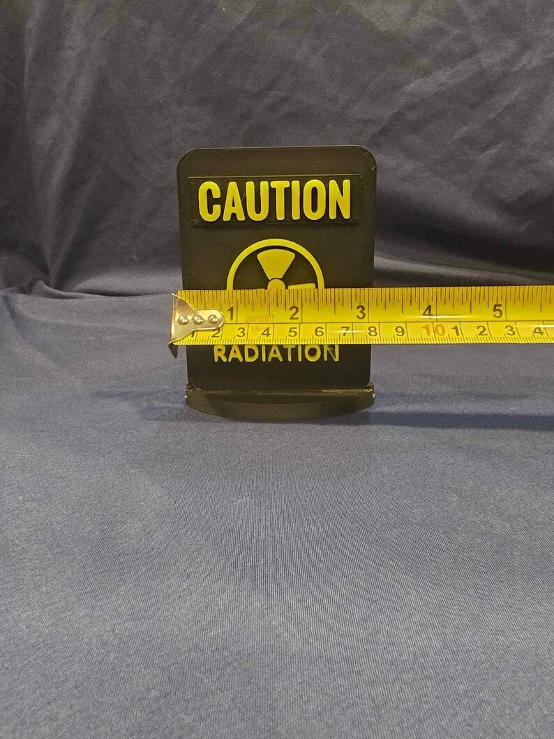 Uranium Symbol Radiation Element Glow in the Dark Uv Reactive 3d ...
