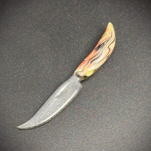 Uranium Glass Art Glass Knife by Rafael - Etsy