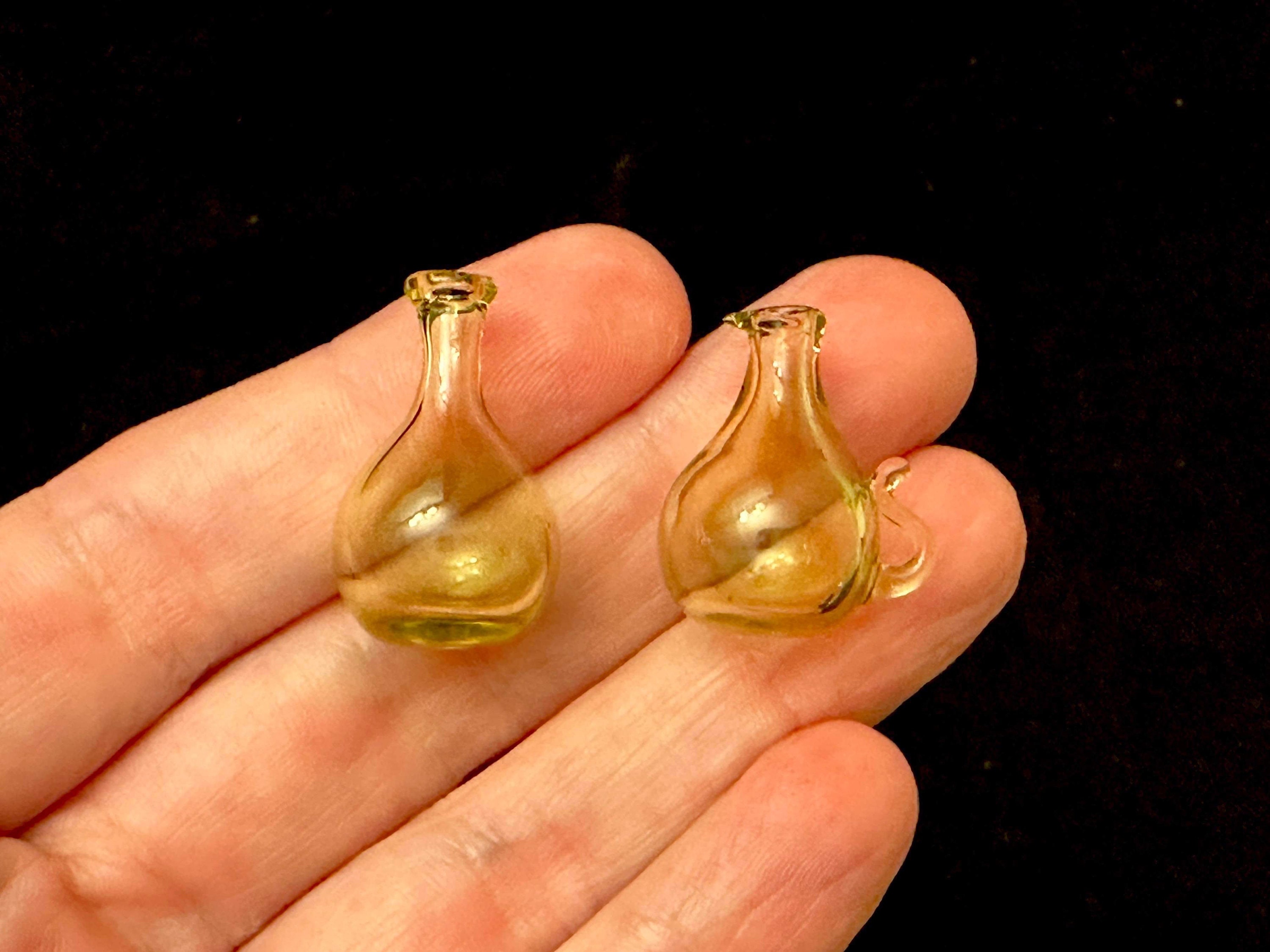 Uranium Vaseline Mini Cruets set - Etsy