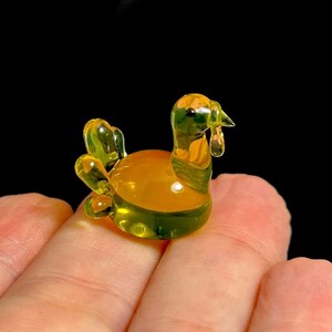 Uranium Vaseline Turkey Mini Solid Glass - Etsy