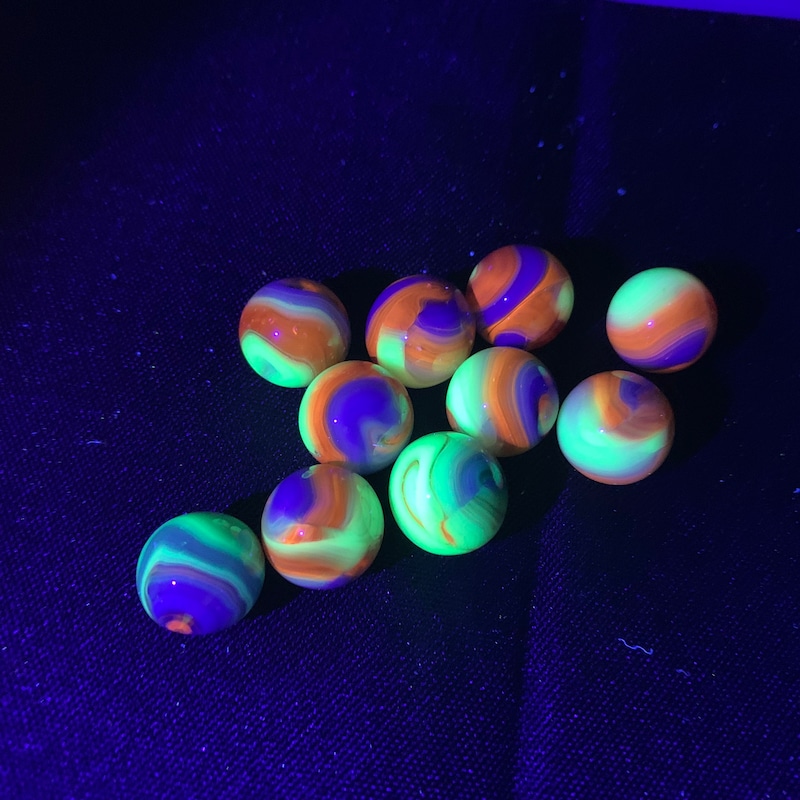 Glow Marbles - Etsy