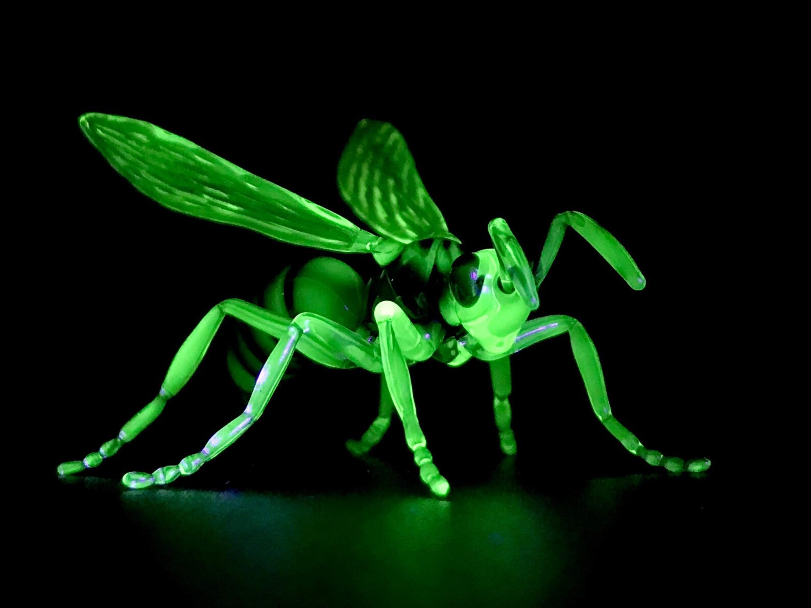 Uranium Vaseline Custom Wasp by Rafael in Stock Now - Etsy