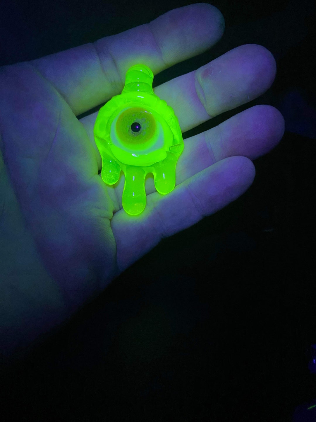 Uranium Vaseline Custom Eyeball Drippy Creep OMG Made Custom by Hazen ...