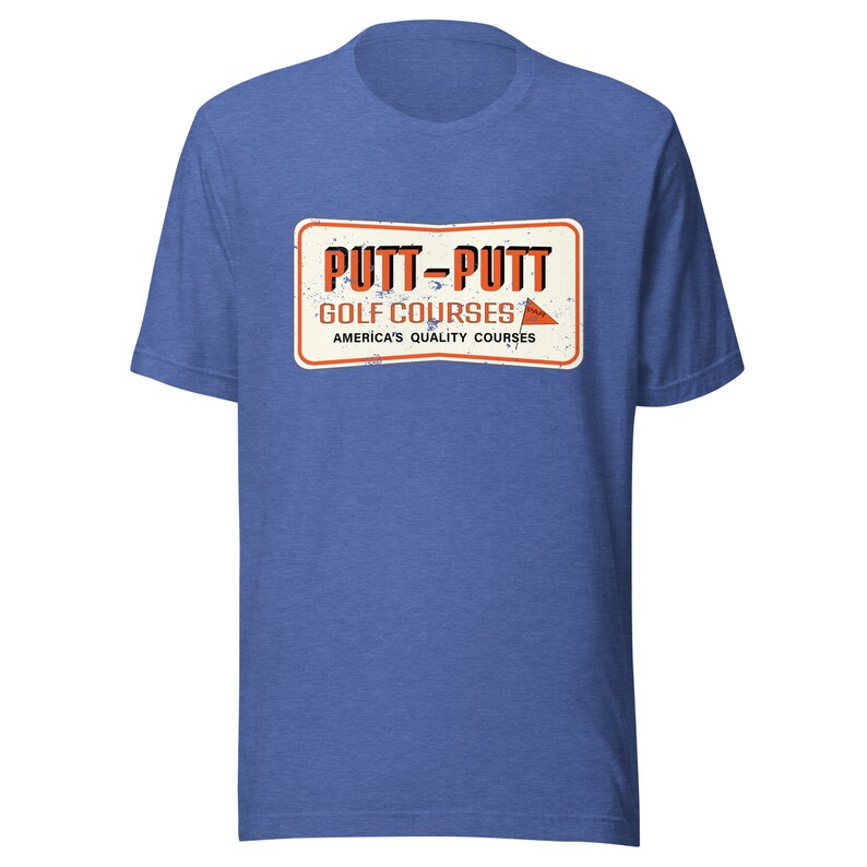 Putt Putt Mini Golf Retro 1980s T-shirt Vintage Mens & Womens Old ...