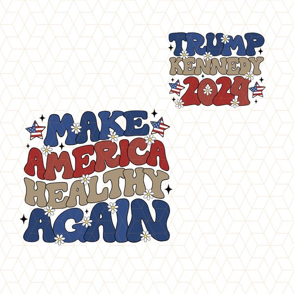 Trump Healthy Again Svg - Etsy