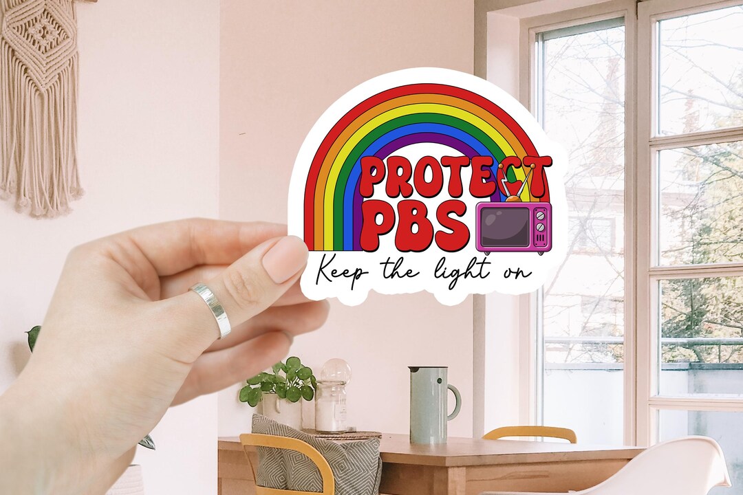 Protect PBS Keep the Light on Sticker/car Magnet, Save Public ...