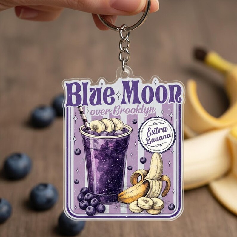 Blue Moon Over Brooklyn Heated Rivalry Acrylic Keychains / Bag Charms ...