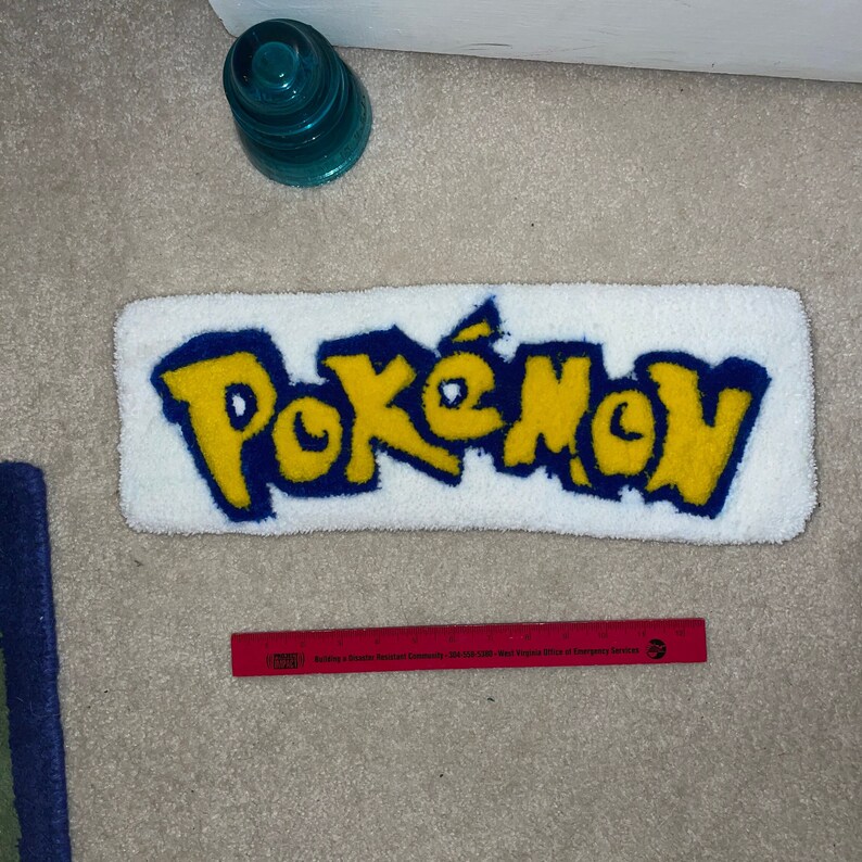 Pokemon Keyboard Cover Tufted Rug - Etsy
