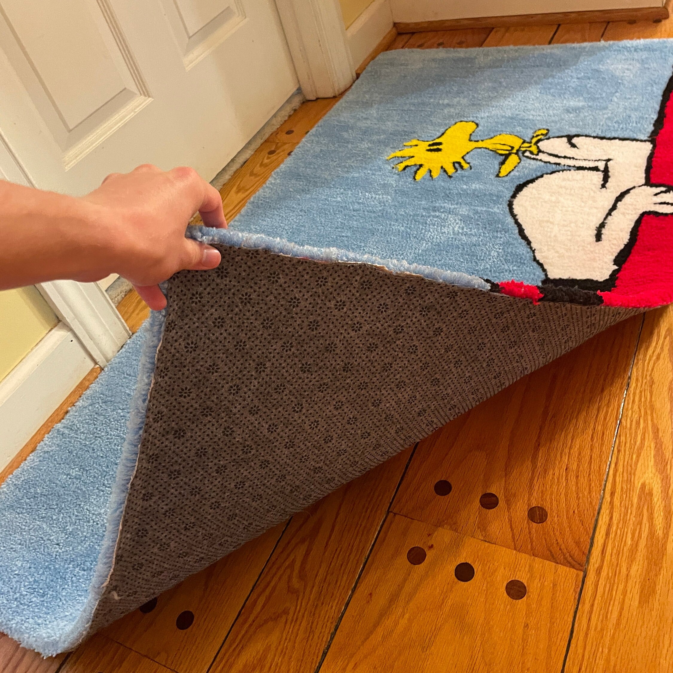 Snoopy and Woodstock Tufted Rug - Etsy