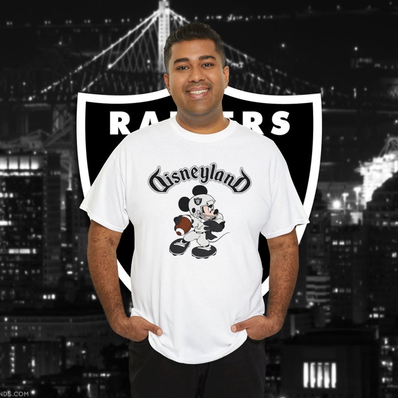 Disneyland Mickey Mouse Raiders Football Shirt - Etsy