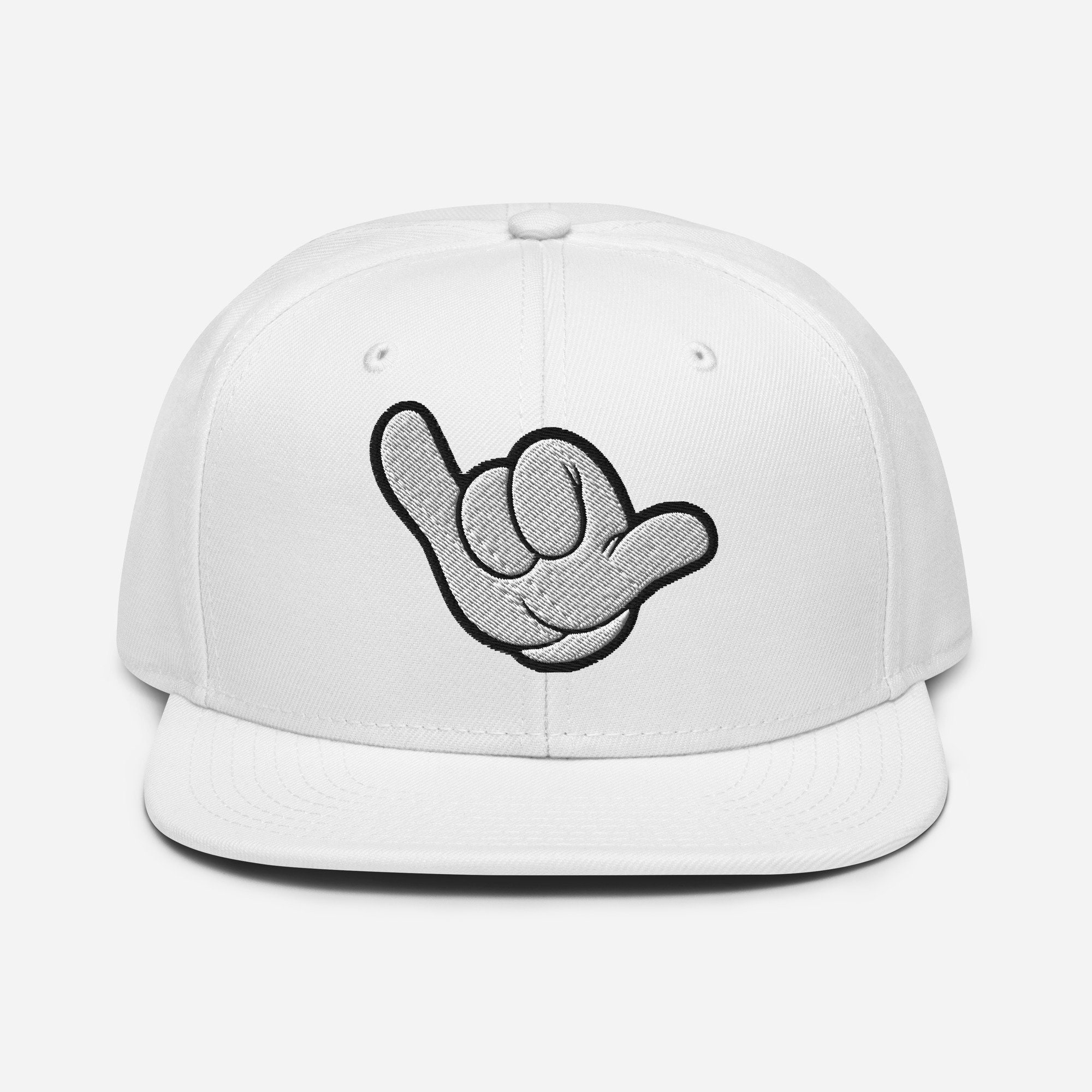 Snapback Mickey Mouse Shaka Hat - Etsy