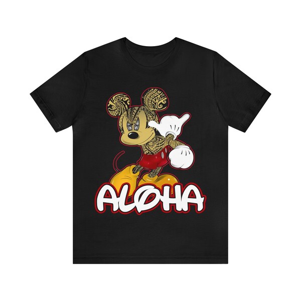 Aloha Mickey Shirt - Etsy