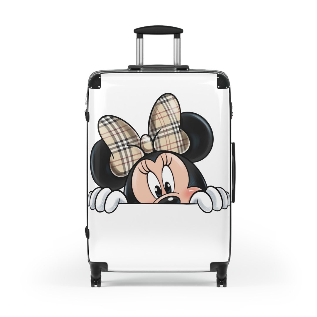 Minnie Mouse Suitcase - Etsy
