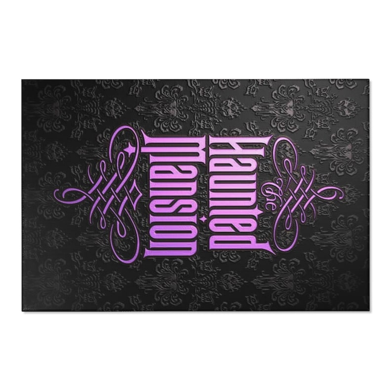 Disney's Haunted Mansion Area Rugs - Etsy