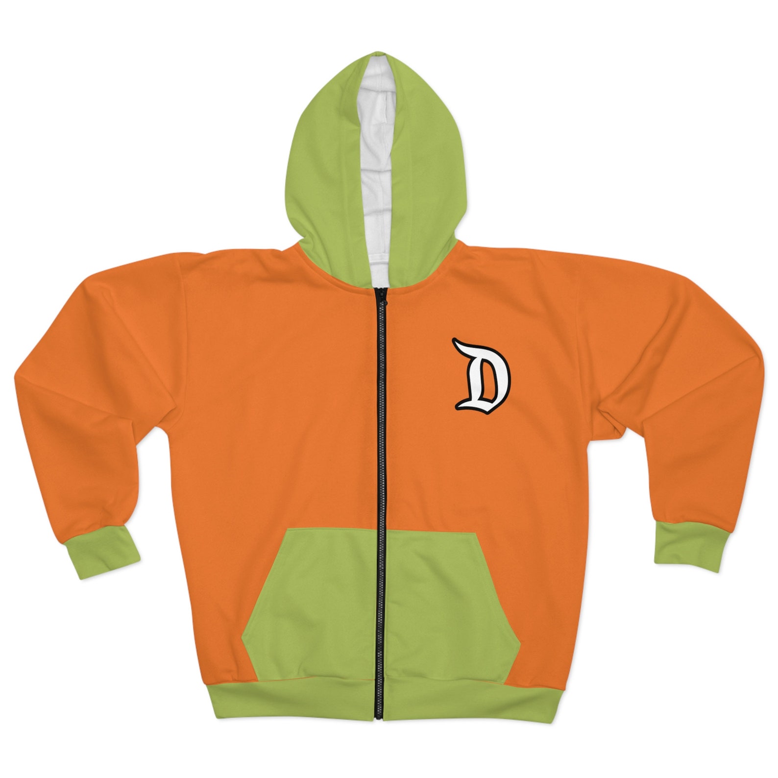Goofy Shaka Spirit Unisex Zip Hoodie (AOP) - Etsy