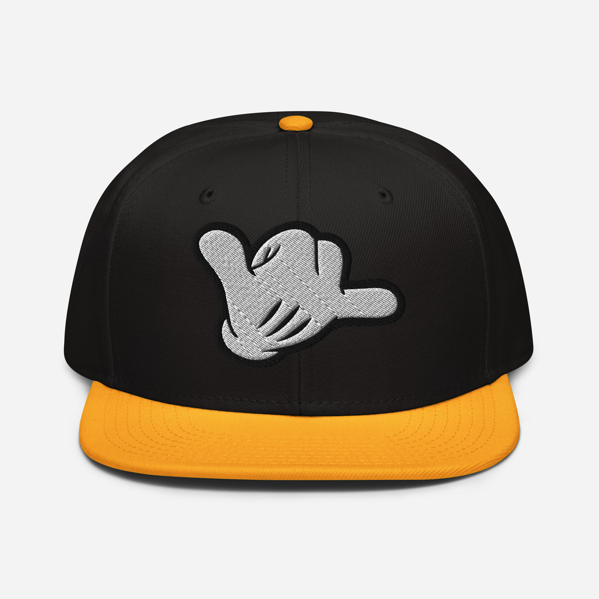 Snapback Mickey Mouse Shaka Hat - Etsy