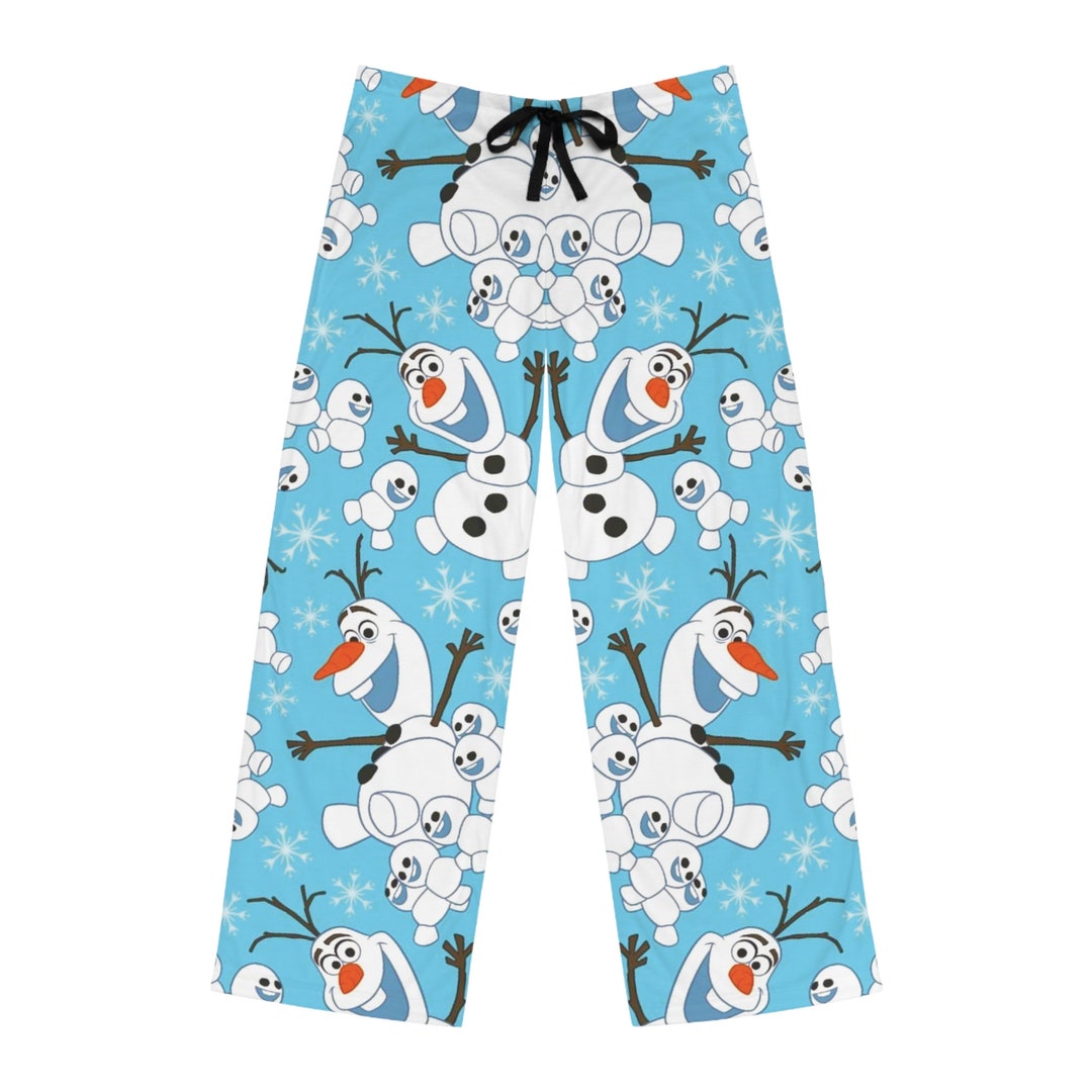 Men's Olaf From Frozen Pajama Pants AOP - Etsy