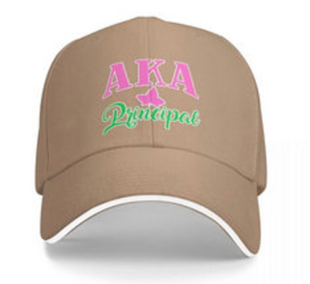 Brown AKA Principal Hat - Etsy