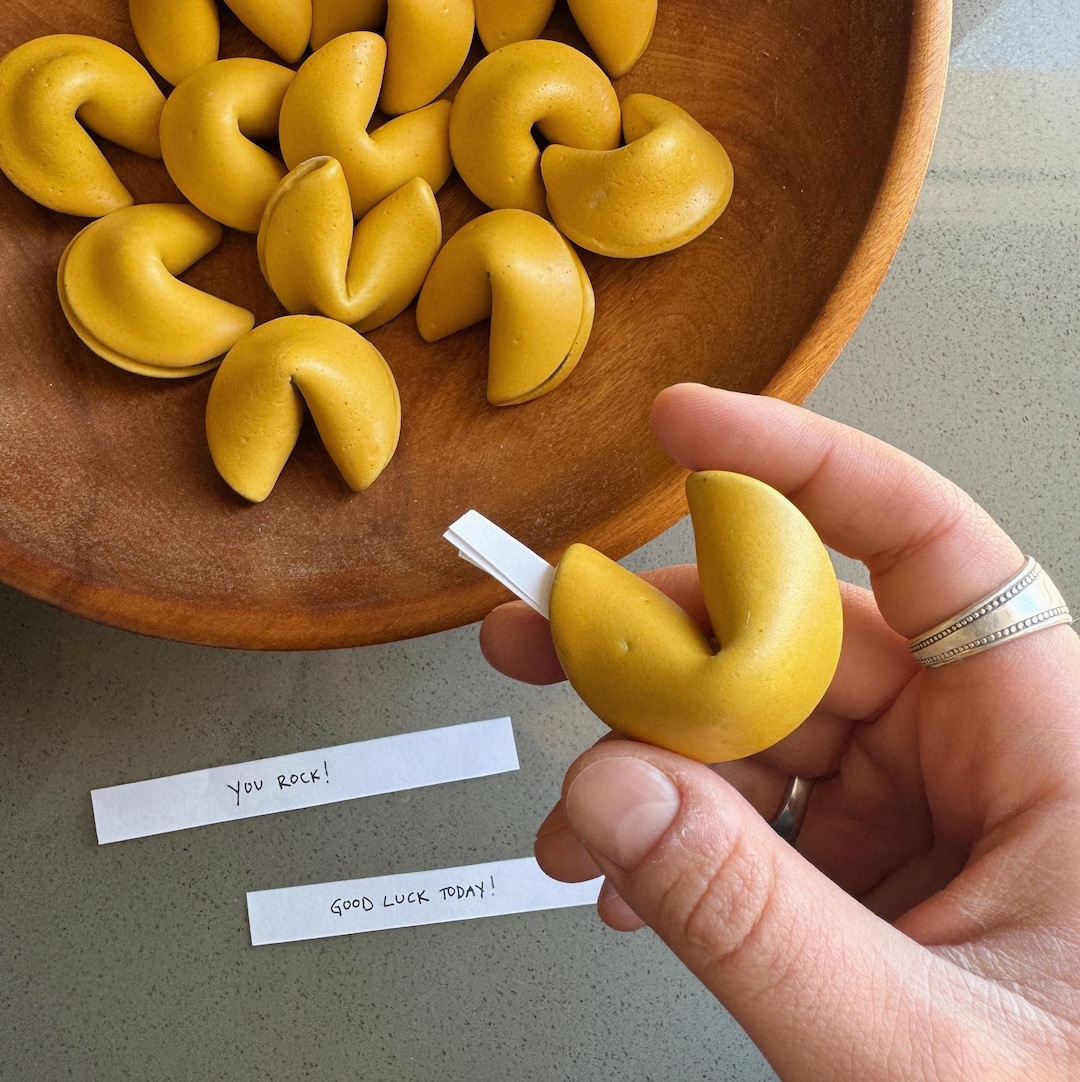 Ceramic, Fortune Cookie, Clay Fortune Cookie, Anniversary Gifts ...