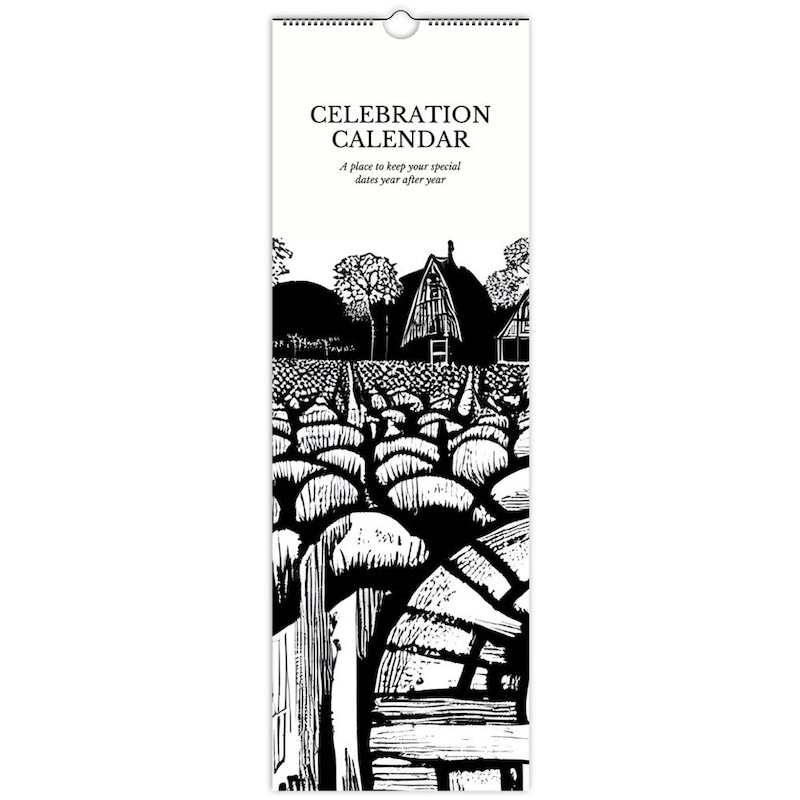 Linocut Wall Calendars - Etsy