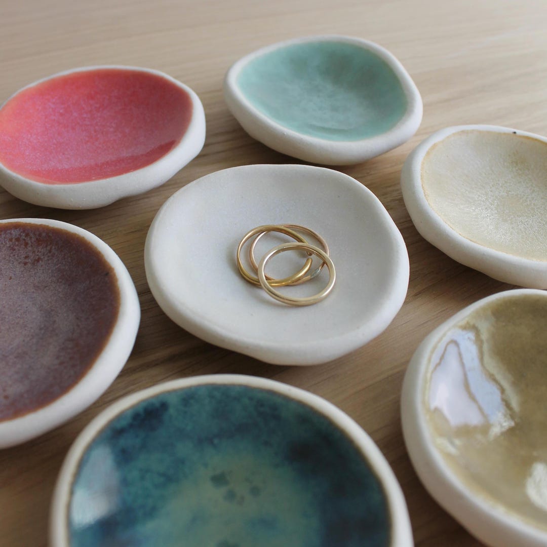 Ring Dish, Jewelry Dish, Small Ceramic Dish, Small Ring Dish, Ceramic ...