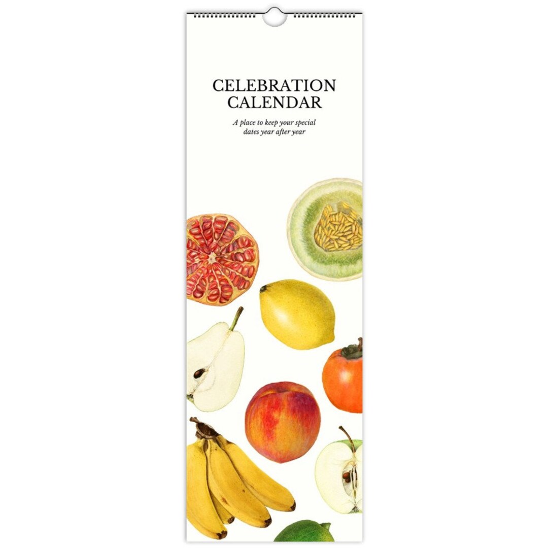 Perpetual Calendar, Birthday Calendar, Celebration Calendar, Wall ...