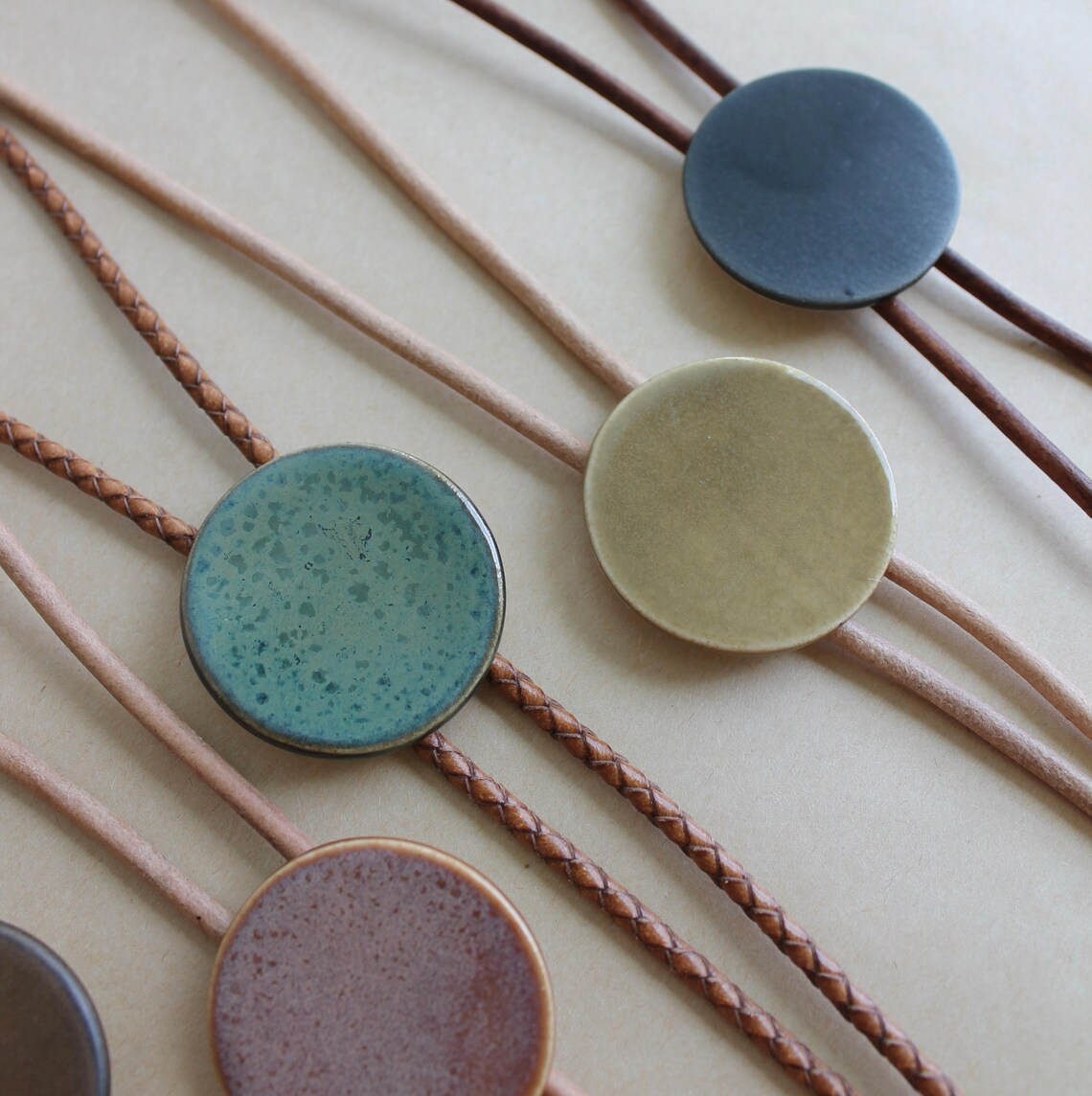 Bolo Tie, Ceramic Bolo Tie, Custom Bolo Tie, White Bolo Tie, Bolo ...
