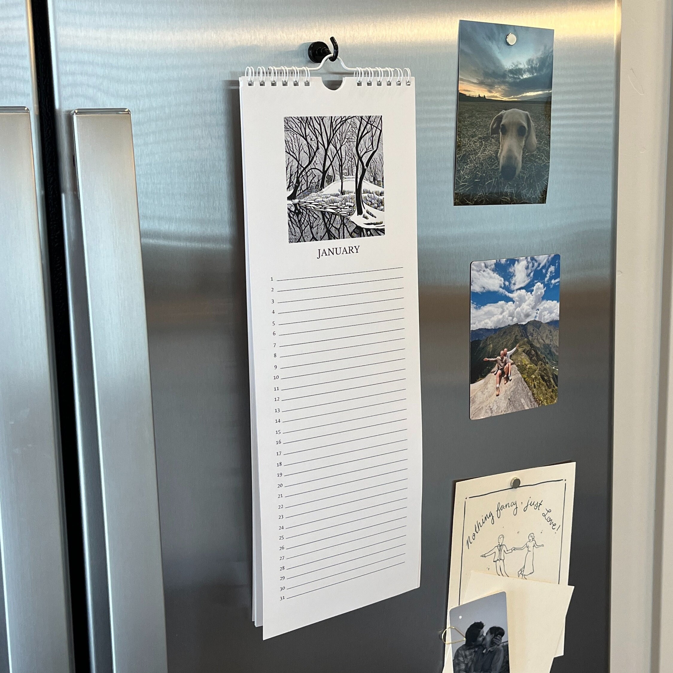 Perpetual Calendar, Birthday Calendar, Celebration Calendar, Wall ...