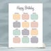 Classroom Birthday Poster: Fun Pastel Decor (digital Download) - Etsy