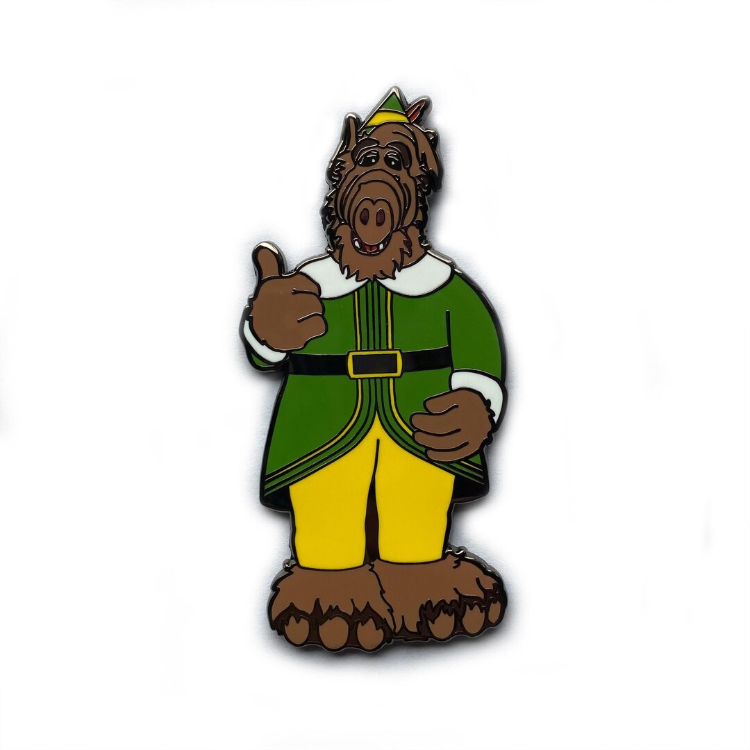 Buddy the ALF Mashup Hard Enamel Lapel Pin, ALF, Elf the Movie ...