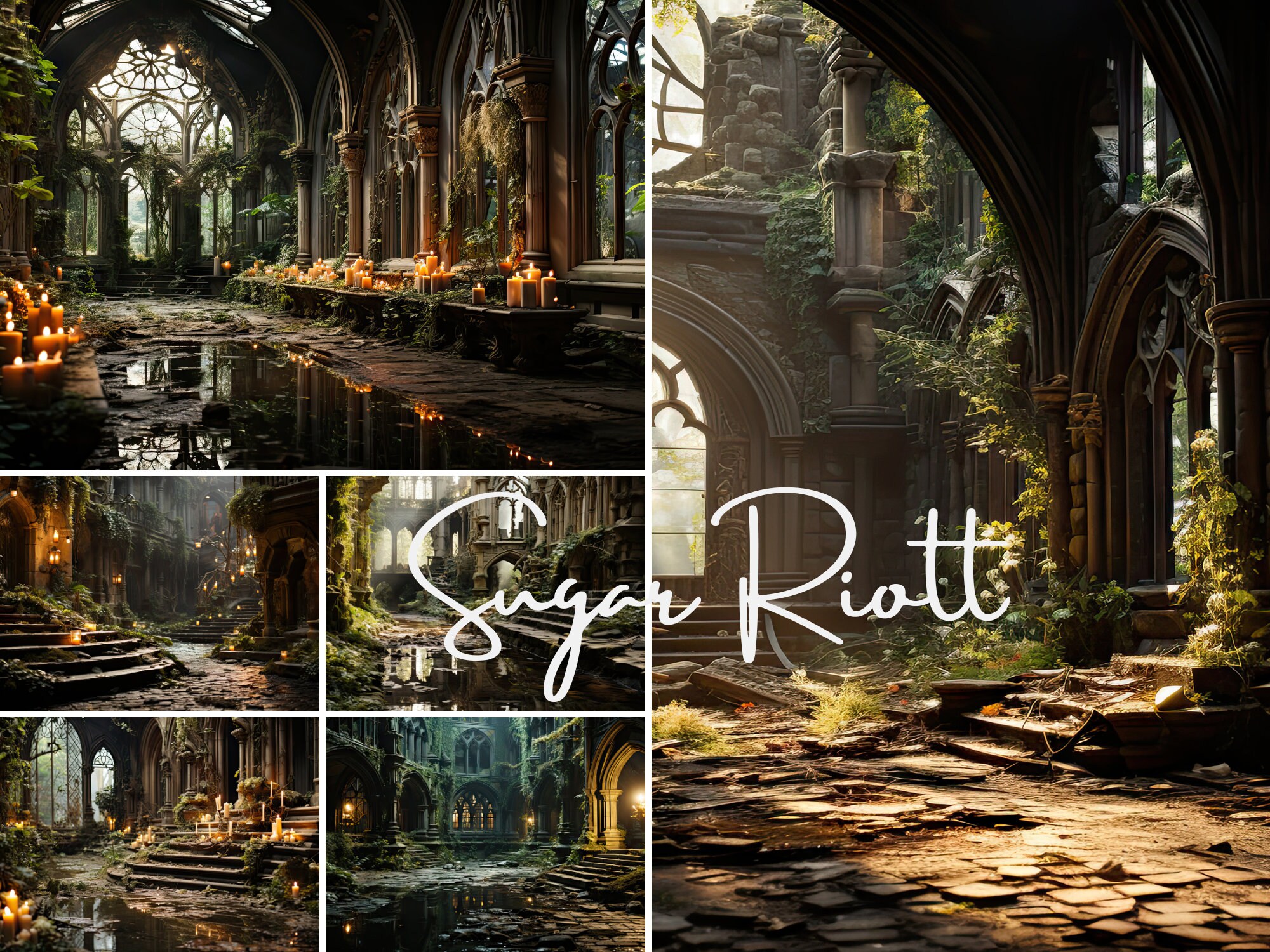 12 Fairytale Gone Digital Background, Lost Magic, Mysterious Creatures ...