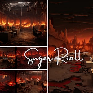 12 Office in Hell Backgrounds for Teams,zoom, Skype Calls, Photography ...