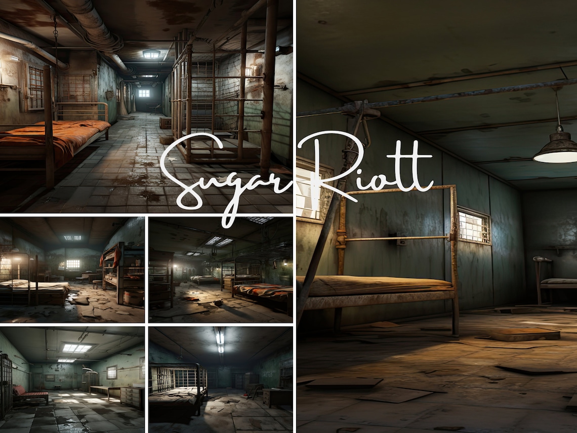 12 Prison Cell Digital Backgrounds for Zoom Team Calls, Stock Photos ...