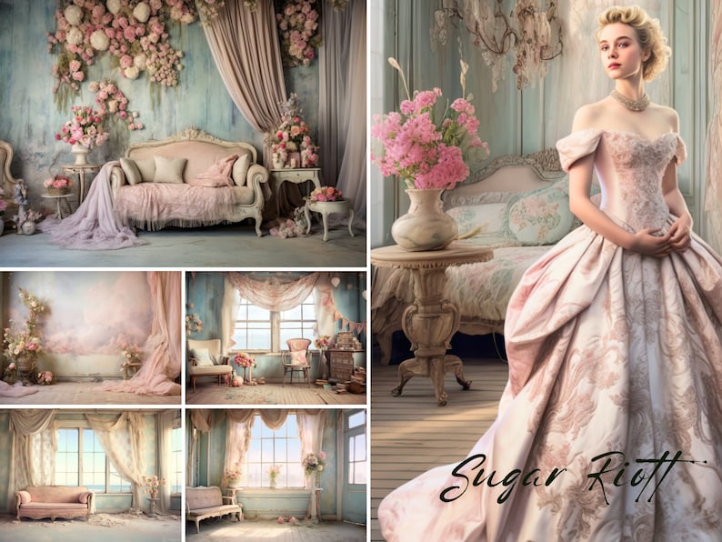 15 Shabby Chic Style Photography Backdrops - Vintage, Distressed ...