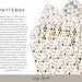20 Scandinavian Boho Inspired Patterns, Neutral Color, Papers ...