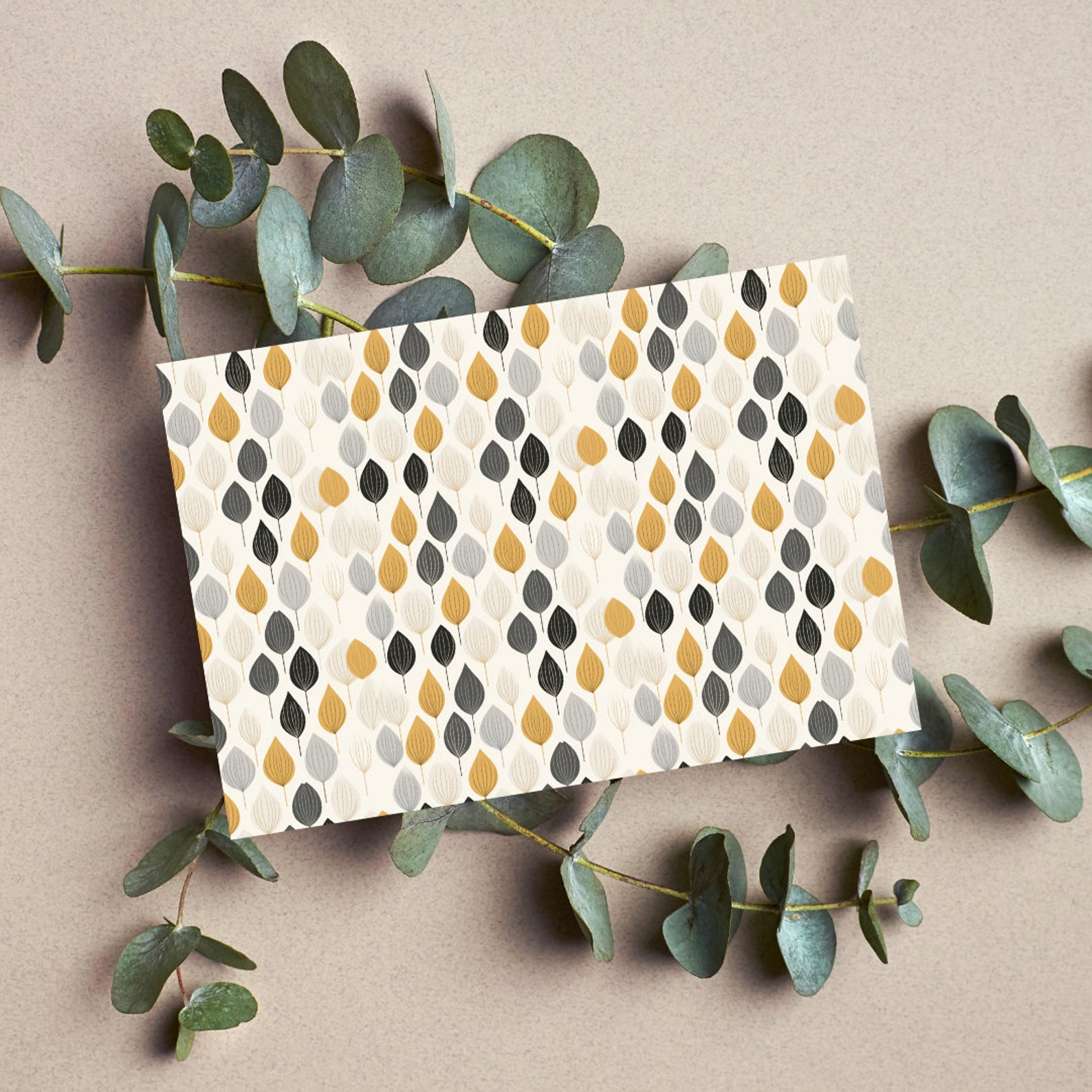 20 Scandinavian Boho Inspired Patterns, Neutral Color, Papers ...