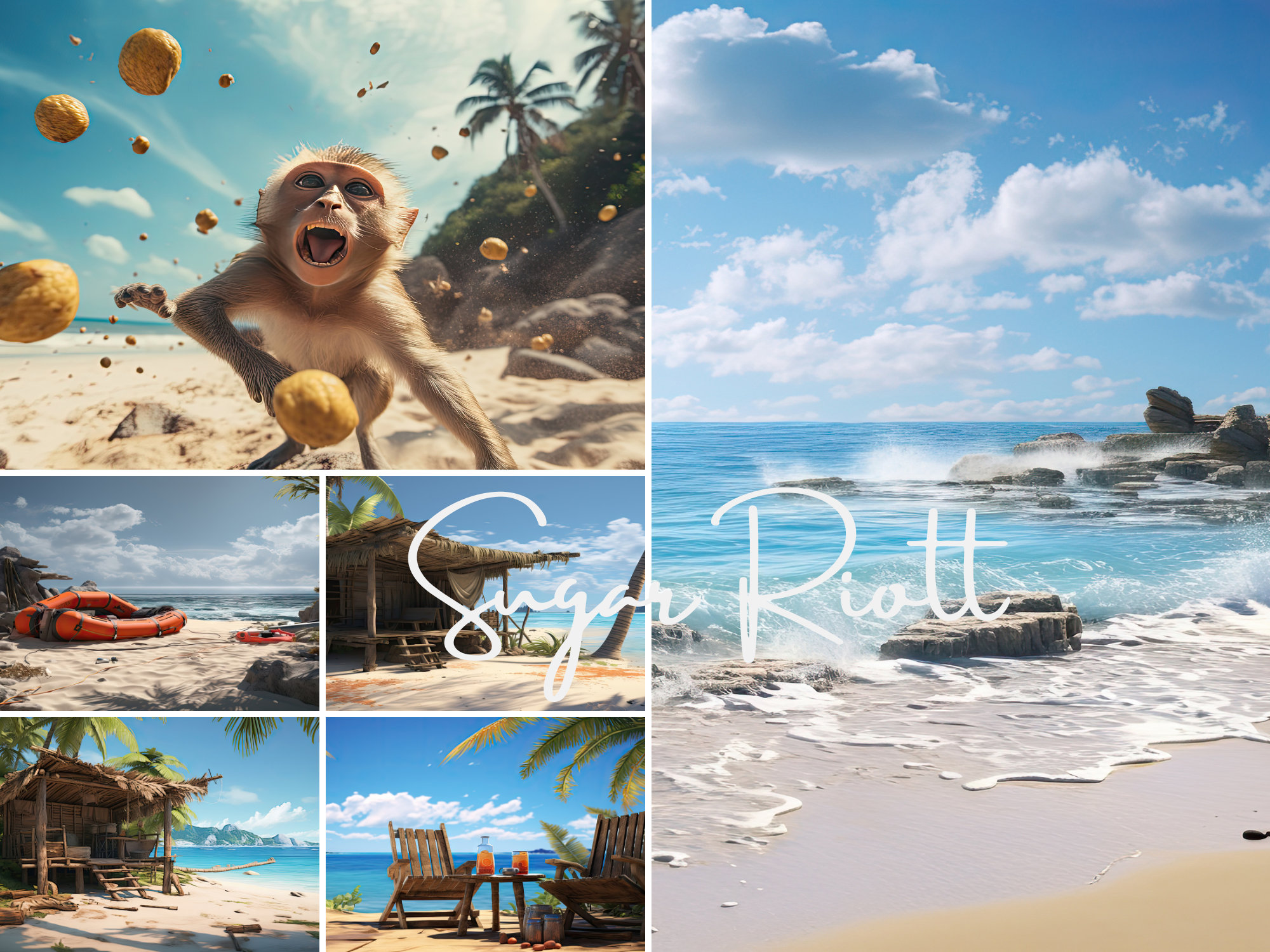 12 Island Backgrounds for Zoom, Teams, Skype, Photography, Beach ...