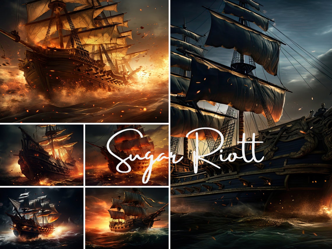 12 Battle Ship Backgrounds, Zoom Calls, Twitch, Streaming, Teams ...
